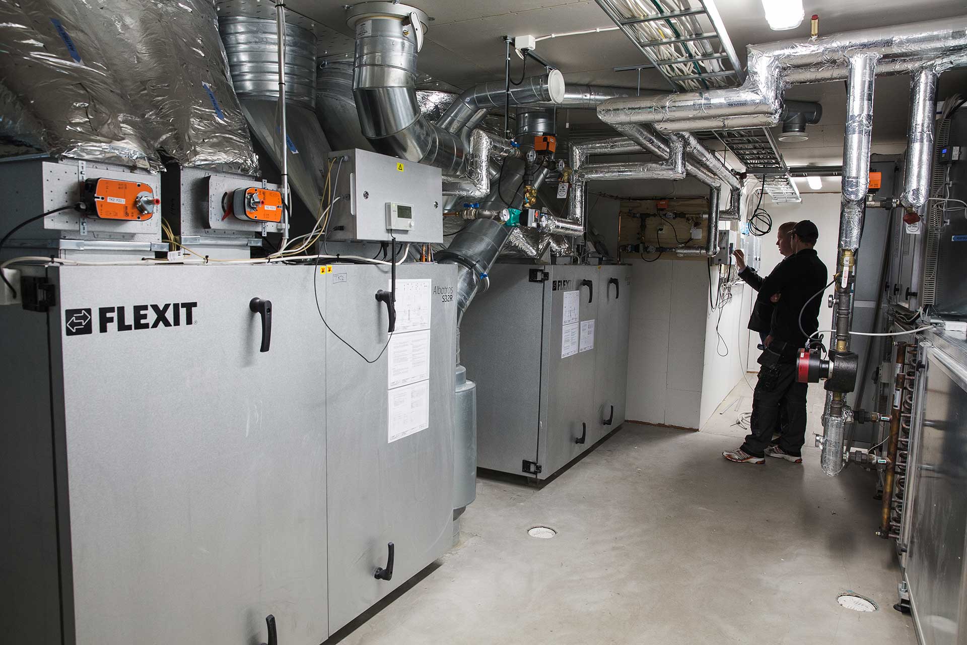 Flexit isot ilmanvaihtokoneet 700-5000 m³/h | Heatco